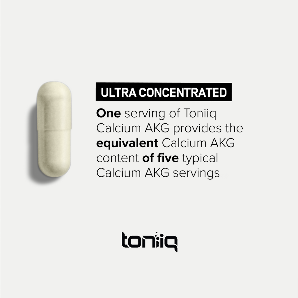 Calcium AKG - 120 Capsules - Toniiq – Toniiq - Elevated Nutrients