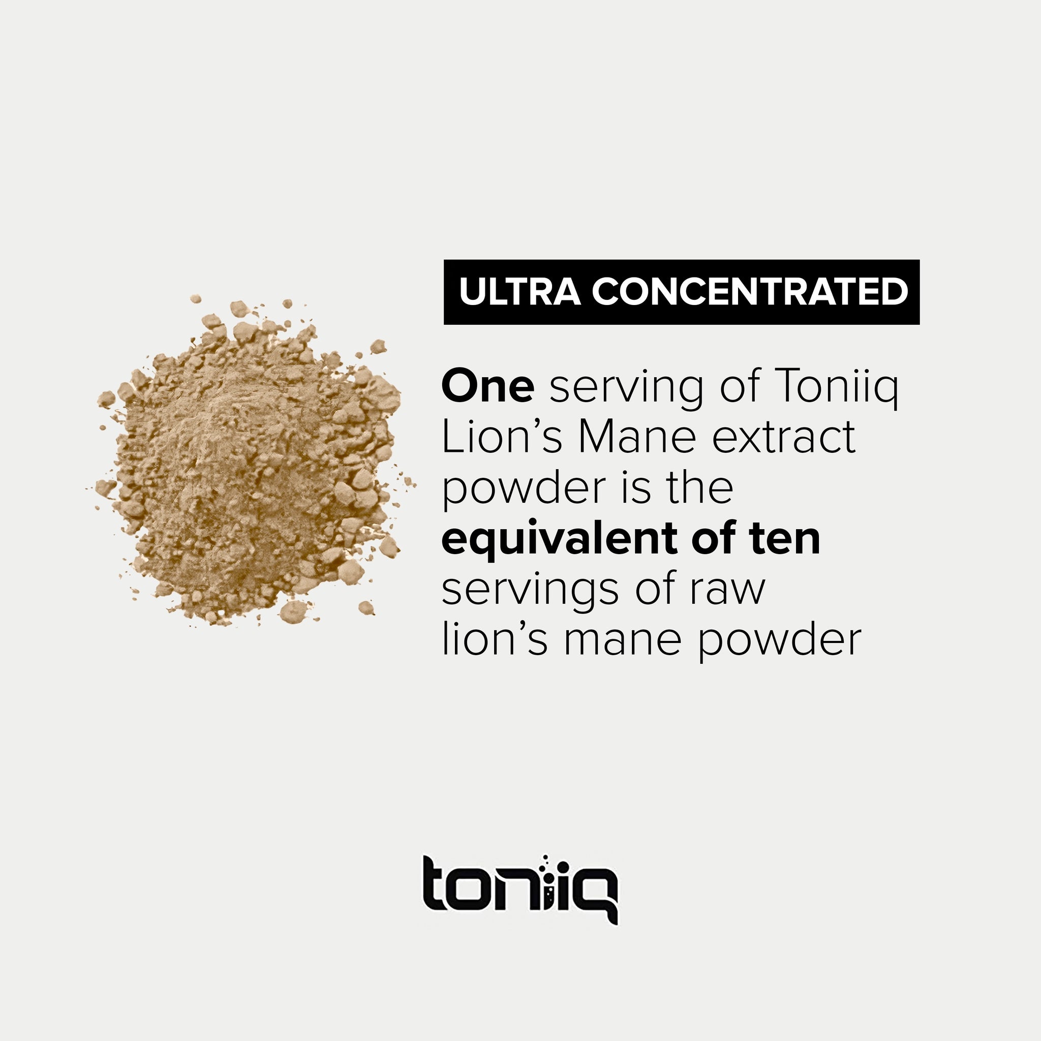 Organic Lion's Mane Powder 10:1 – Toniiq - Elevated Nutrients